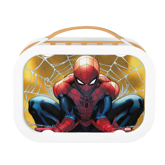 Spider-Man | Sitting In A Web Lunch Box | Zazzle