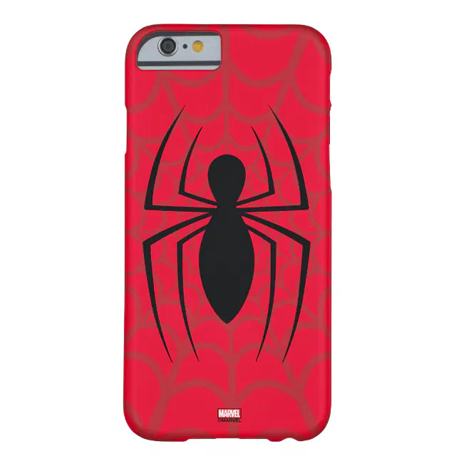 Spider-Man Skinny Spider Logo Case-Mate iPhone Case | Zazzle
