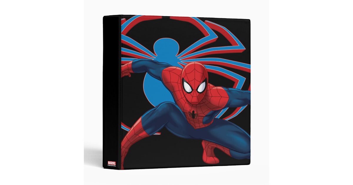 Spider-Man & Spider Character Art Binder | Zazzle