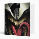 Spider-Man | Venom Symbiote Lashing Out 3 Ring Binder | Zazzle.com