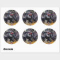 Spider-Man | Venom Leaping Forward Classic Round Sticker | Zazzle