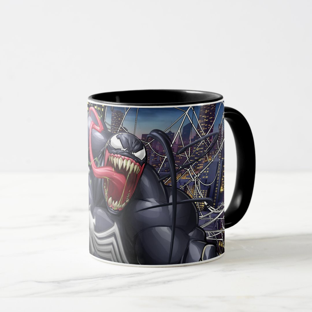 Spider-Man | Venom Leaping Forward Mug | Zazzle