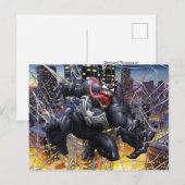 Spider-Man | Venom Leaping Forward Postcard | Zazzle