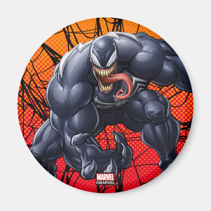 Spider-Man | Venom Reaching Forward Magnet | Zazzle