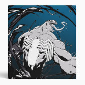 Spider-Man | Venom Symbiote Circle Graphic 3 Ring Binder | Zazzle