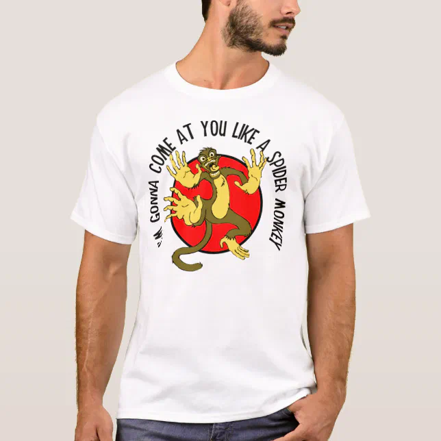 Spider Monkey T-Shirt | Zazzle