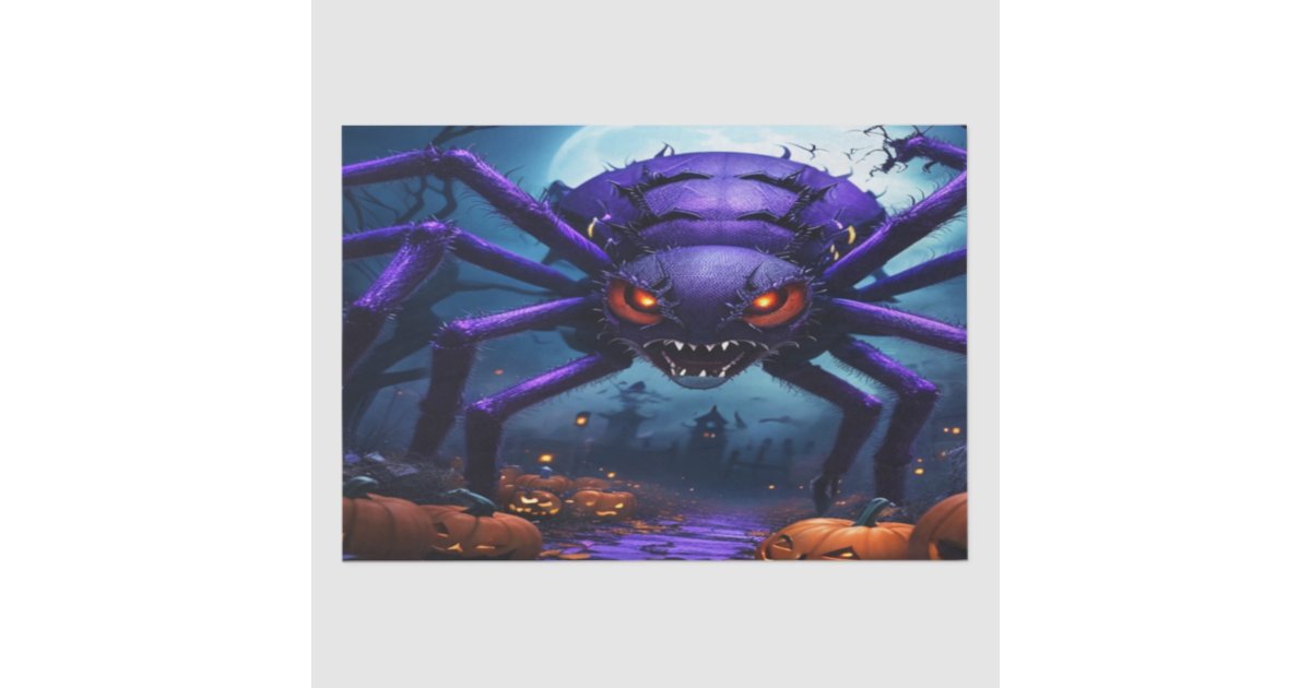 Spider Monster Tissue Paper | Zazzle