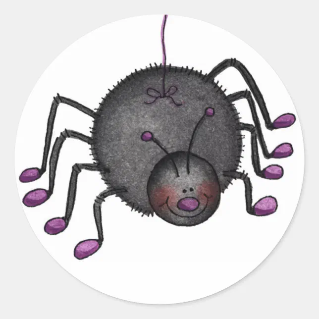 Spider - Stickers | Zazzle