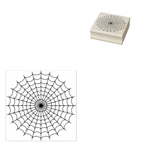 spider web art stamp | Zazzle