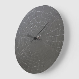 Spider Web Clock | Zazzle
