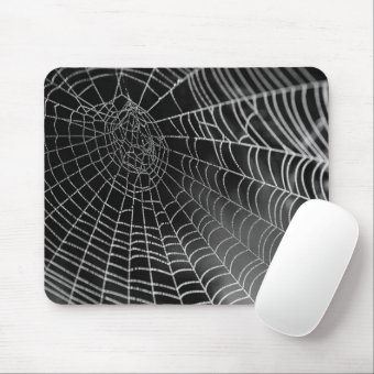 Spider Web Mouse Pad | Zazzle