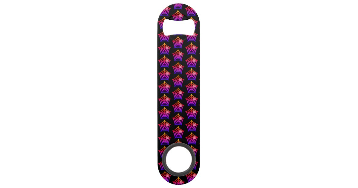 Spider Web Personalized Customized Bar Key | Zazzle
