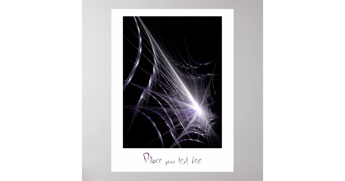 Spider Web Poster | Zazzle