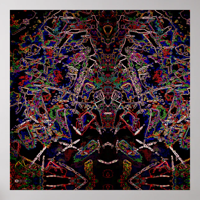 Spider web poster | Zazzle