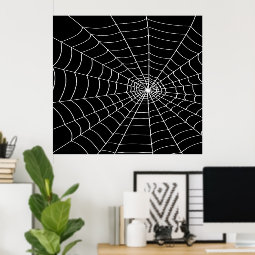 Spider Web Poster | Zazzle