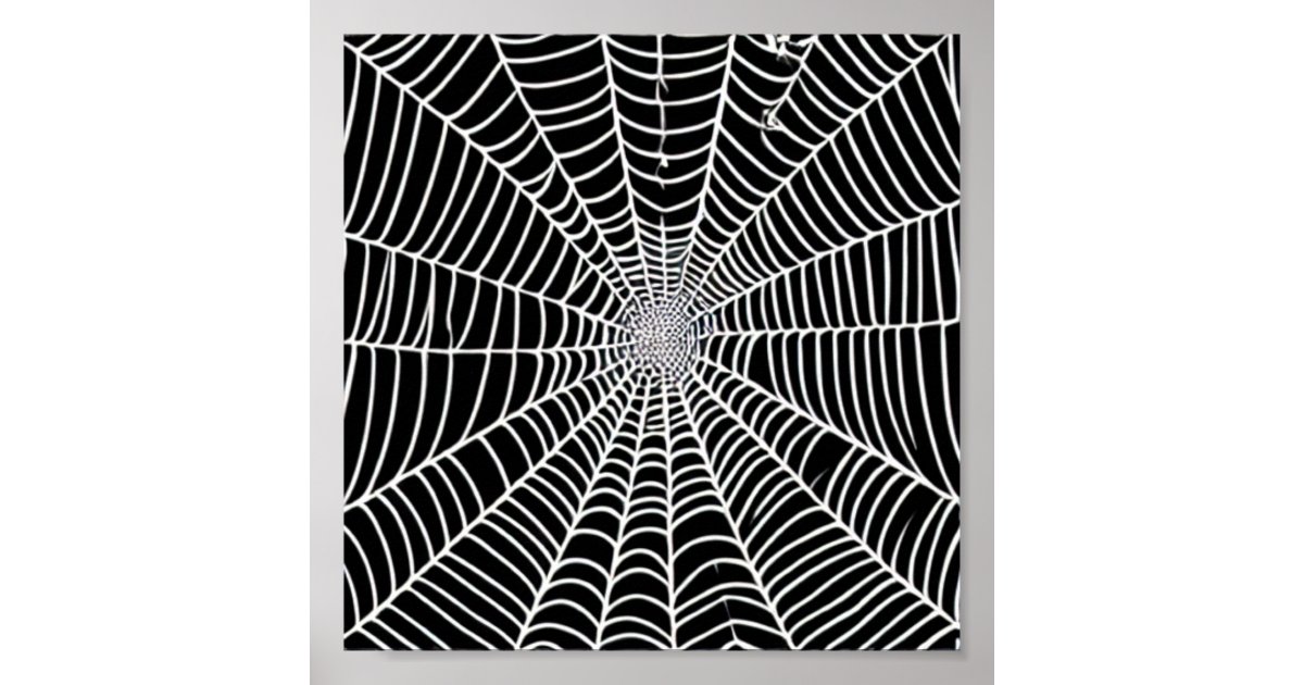 Spider Web Poster | Zazzle