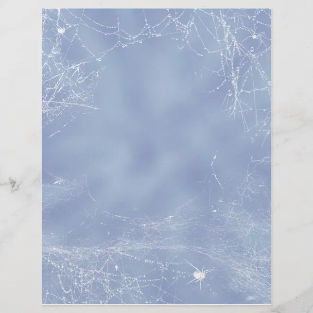 Spider Web scrapbook paper design | Zazzle