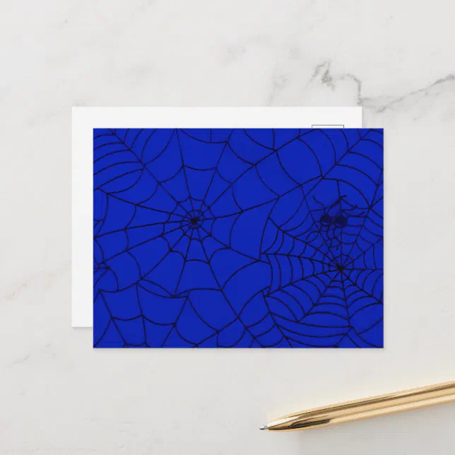Spider Web, Spider Net, Cobweb, Spider, Insect Postcard | Zazzle