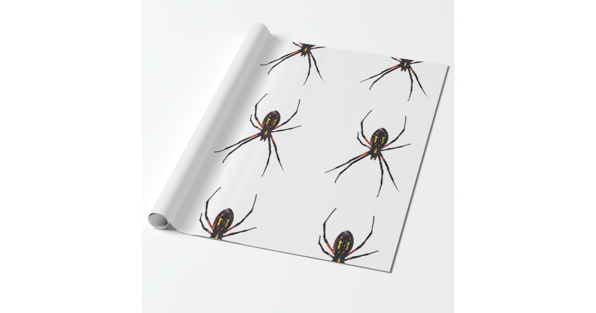 Spider Wrapping Paper | Zazzle