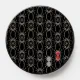 Spiders - Bat Black and Bone White PopSocket | Zazzle