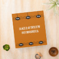 Spiders Halloween Memories Avery Binder | Zazzle