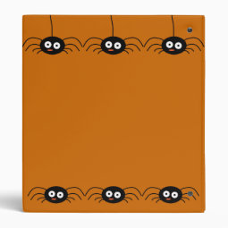 Spiders Halloween Memories Avery Binder | Zazzle