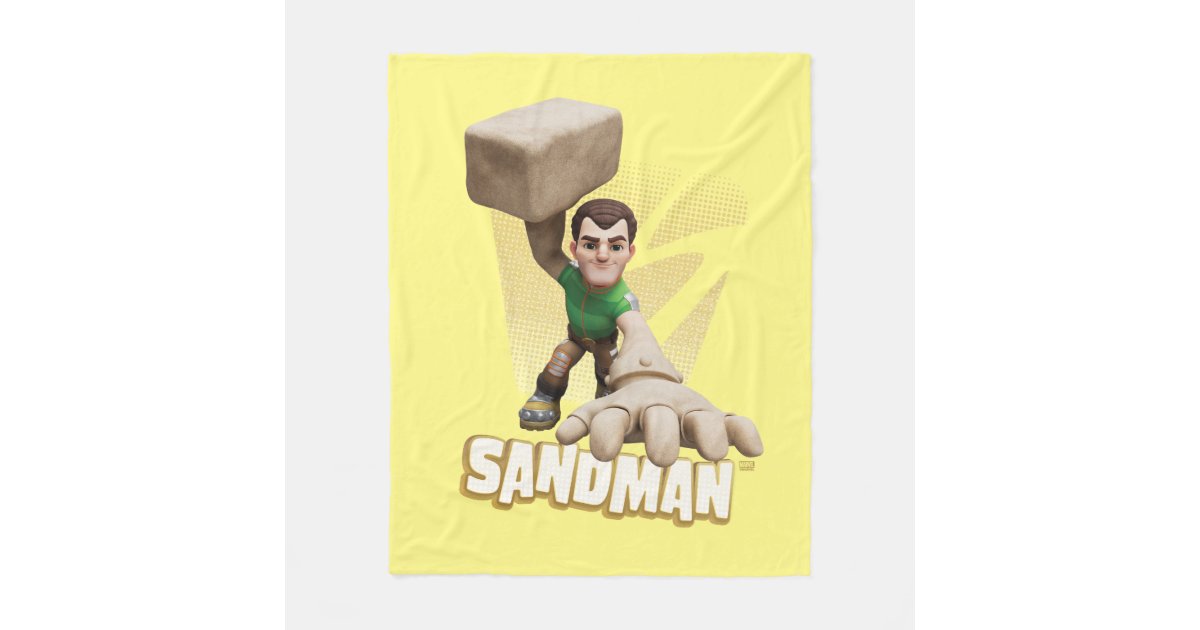 Spidey and his Amazing Friends Sandman Fleece Blan | Zazzle