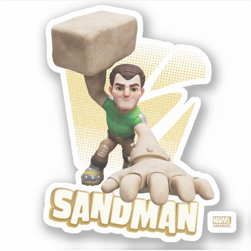 Spidey and his Amazing Friends Sandman Sticker | Zazzle