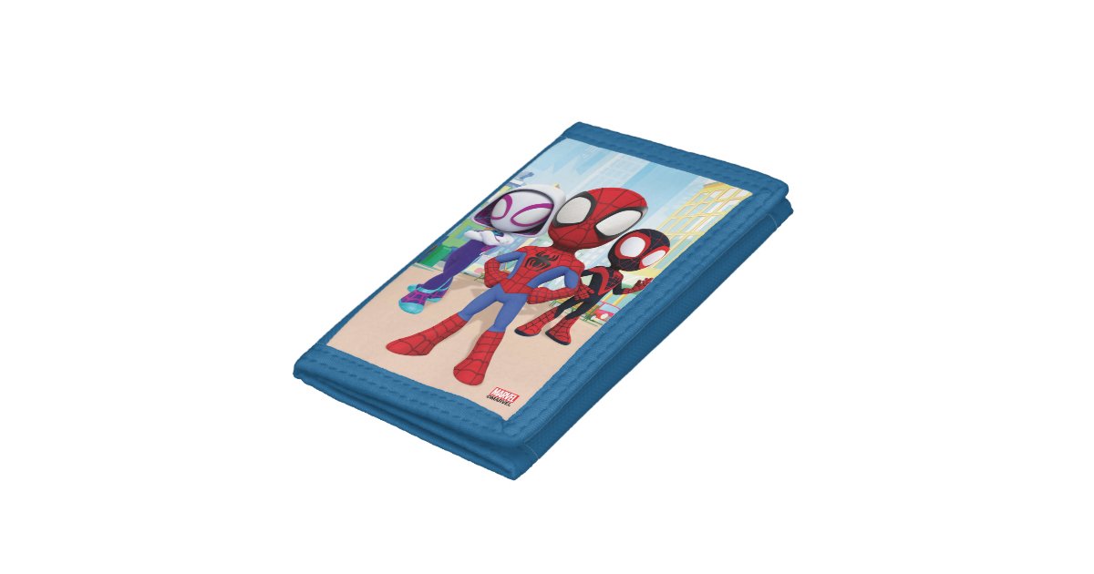 Spidey Team In Town Trifold Wallet | Zazzle