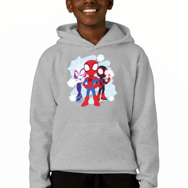 Spidey Team Web Graphic Fabric | Zazzle