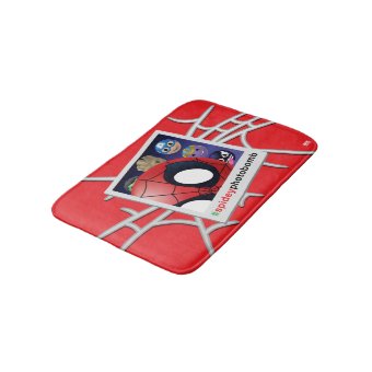 #spideyphotobomb Spider-Man Emoji Bathroom Mat | Zazzle