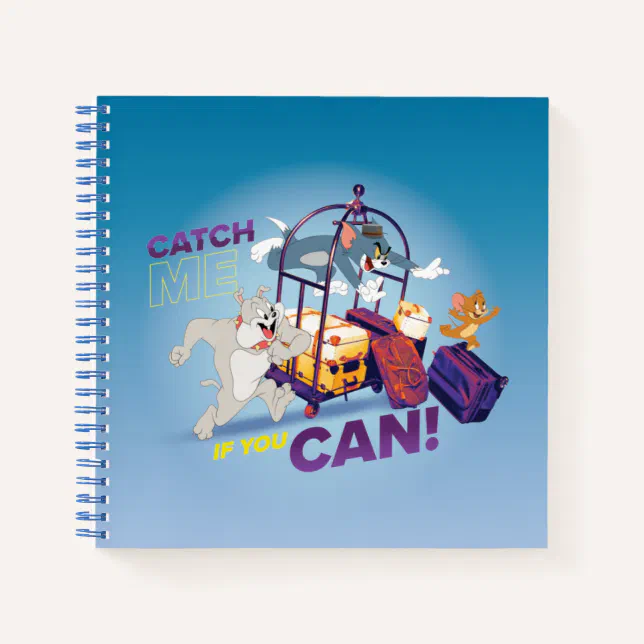 Spike, Tom & Jerry - Catch Me If You Can Notebook | Zazzle