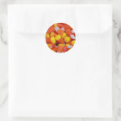 Spilled Candy Corn Sticker | Zazzle