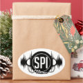 SPIMUSICINC Logo Black - Sticker | Zazzle