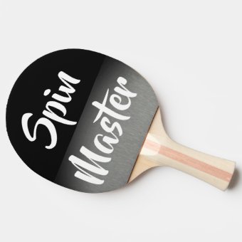 Spin Master Pro Ping Pong Player Paddle | Zazzle