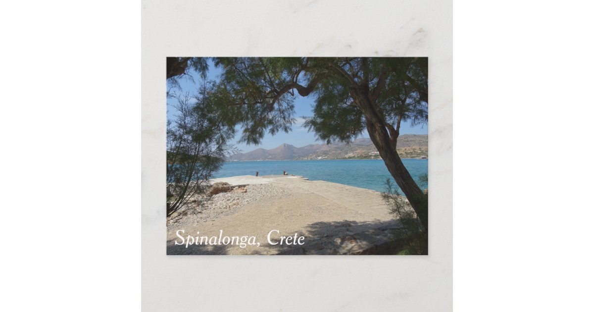 Spinalonga, Crete Postcard | Zazzle