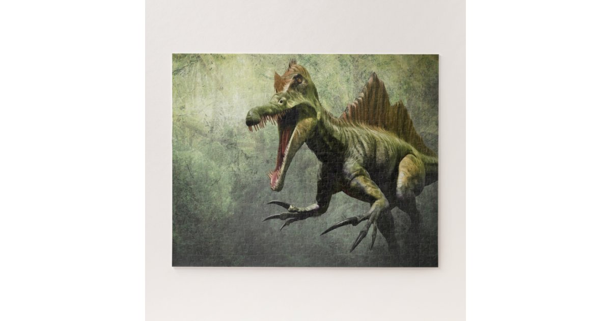 Spinosaurus Dinosaur Jigsaw Puzzle | Zazzle