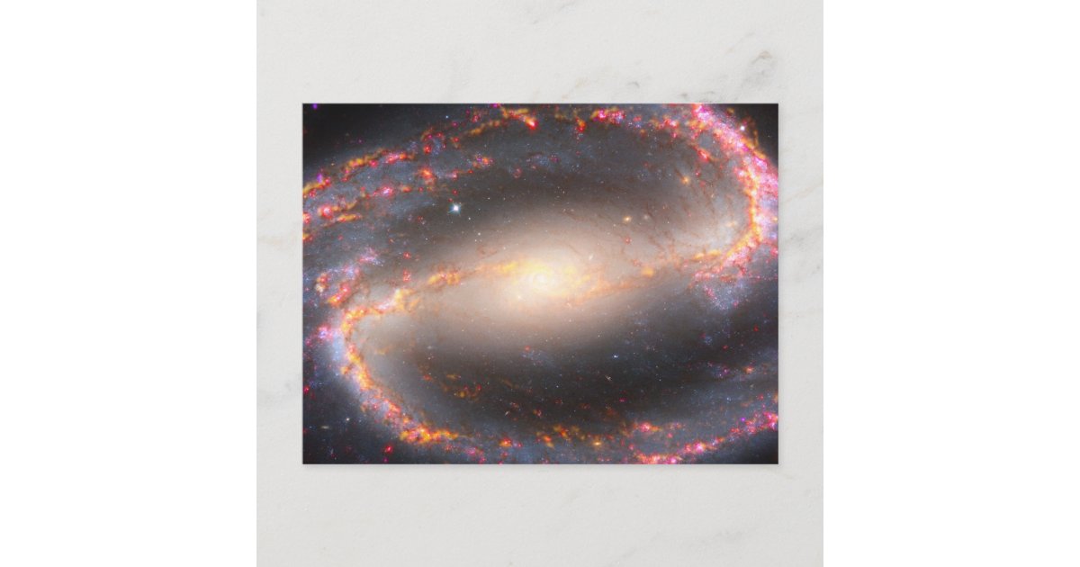 Spiral Galaxy Ngc 1300. Postcard | Zazzle
