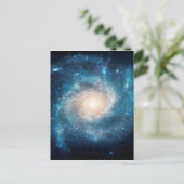 Spiral galaxy postcard | Zazzle