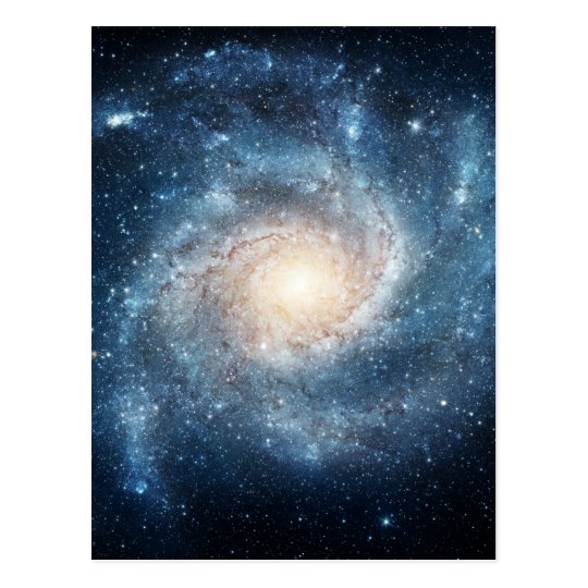 Spiral galaxy postcard | Zazzle.com
