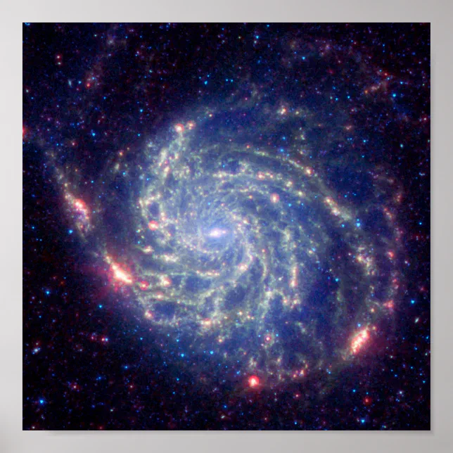 Spiral Messier Galaxy Poster | Zazzle