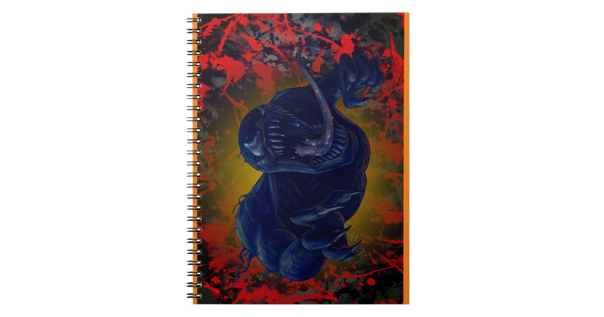 Spiral Photo Notebook venom concept art | Zazzle