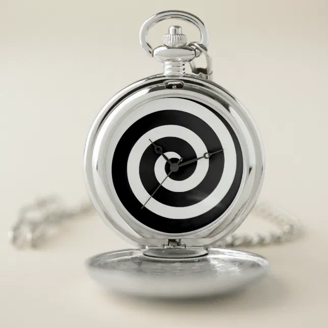 Spiral Pocket Watch for Hypnotists and Hypnosis ! | Zazzle