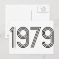 Spirit of 1979 Retro Products & Designs! Postcard | Zazzle