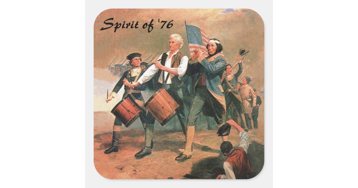 Spirit of '76 Sticker | Zazzle