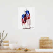 Spirit of Puerto Rican Boxing Poster | Zazzle