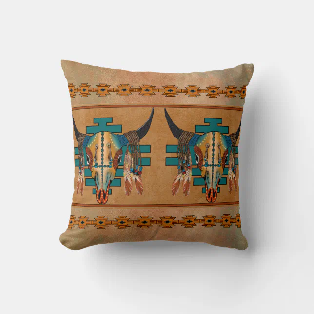 Spirit of the Buffalo Throw Pillow | Zazzle