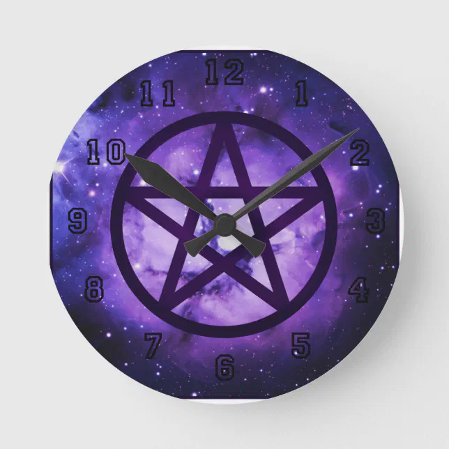 "Spirit" Round Clock | Zazzle