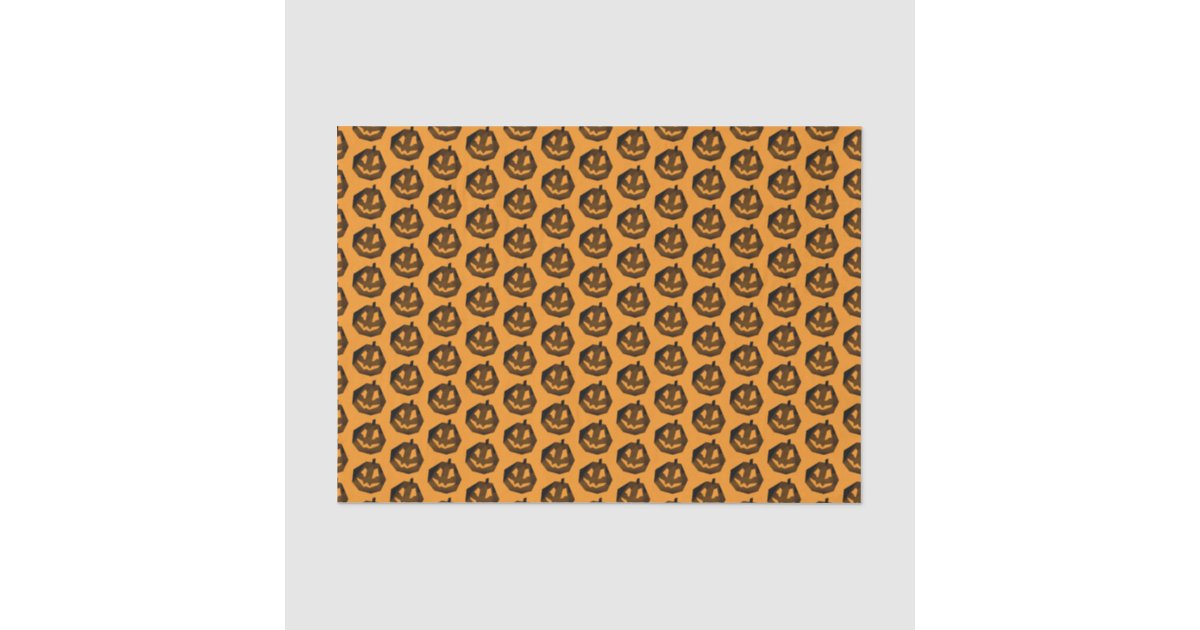 Spirits of the Night - Jack-O-Lantern Tissue Paper | Zazzle