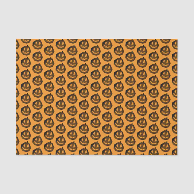 Spirits of the Night - Jack-O-Lantern Tissue Paper | Zazzle